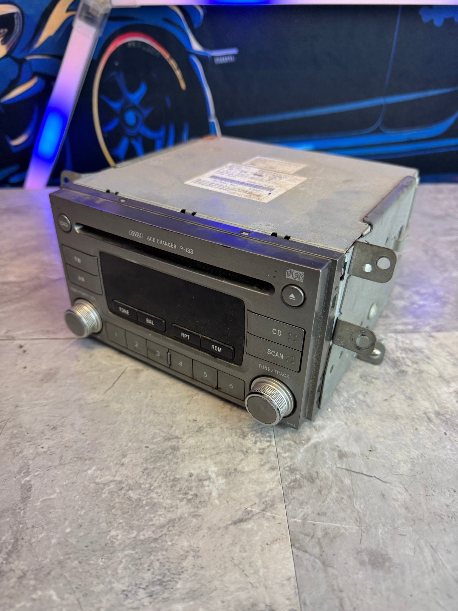 Subaru OEM 2004-2006 Subaru Impreza 6 Disc Radio Control Unit Stereo D ...