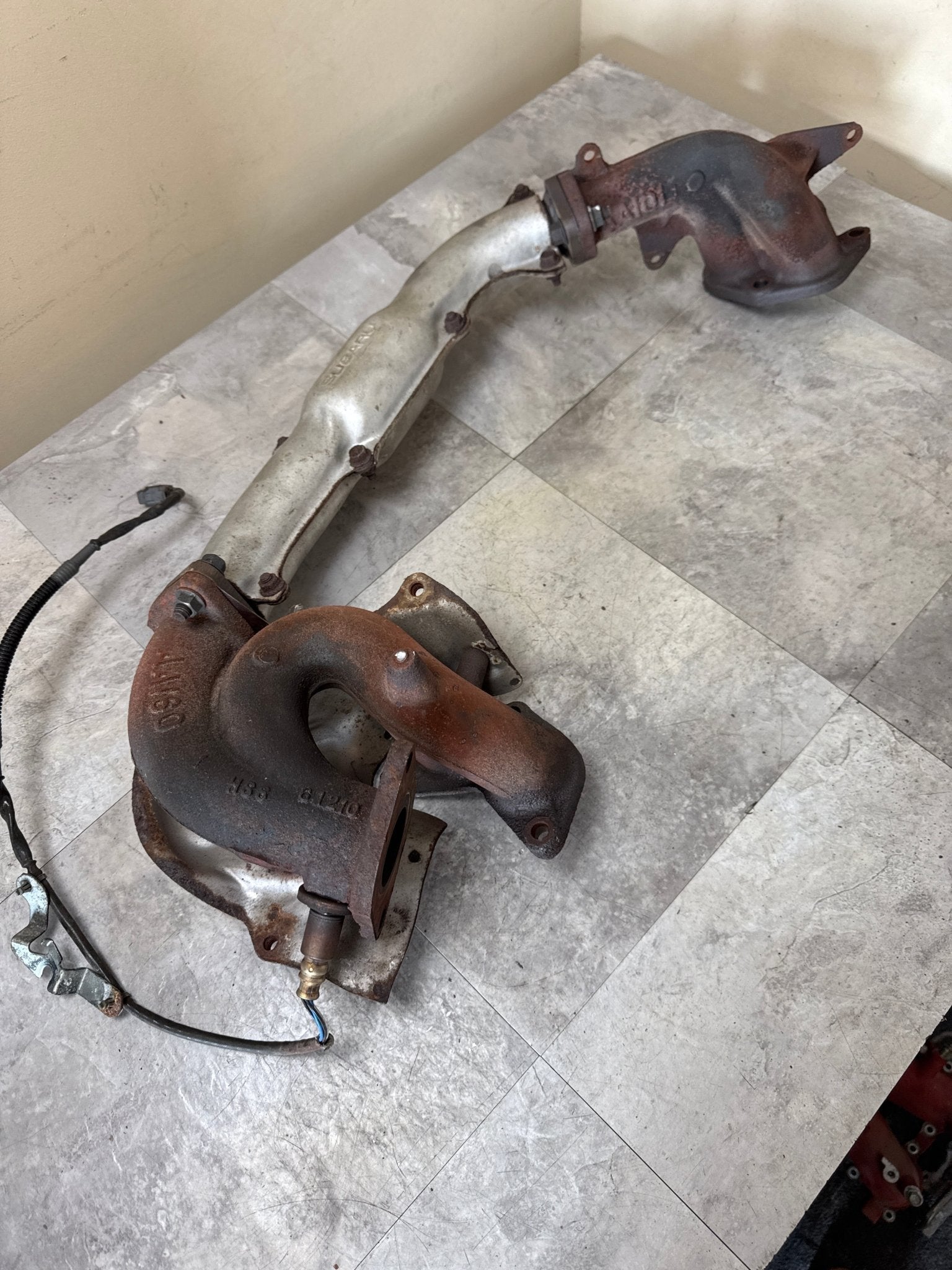 OEM 2015-2019 Subaru WRX STI Exhaust Manifold Header Pipe Pipes 15-19 ...