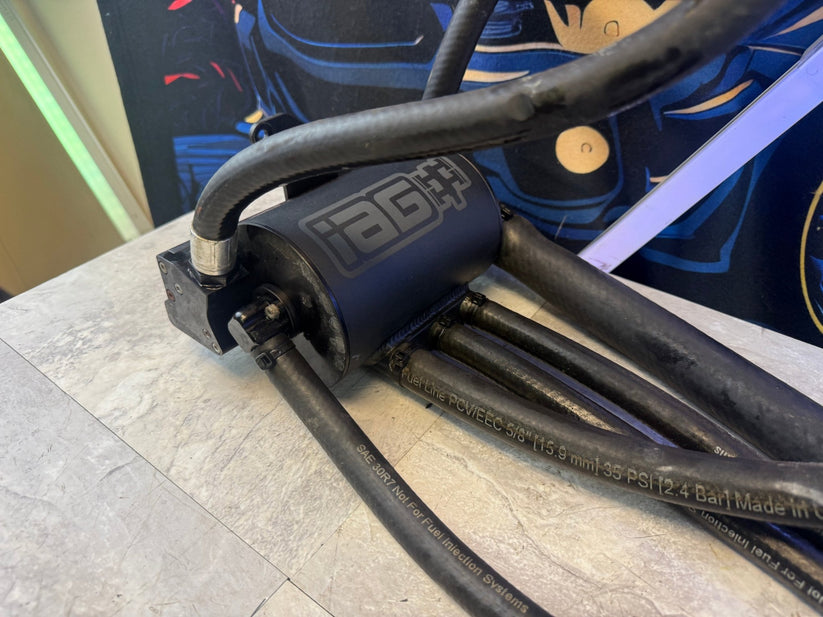 IAG V2 comp aos air oil separator competition 2008-2014 Subaru STi & w ...