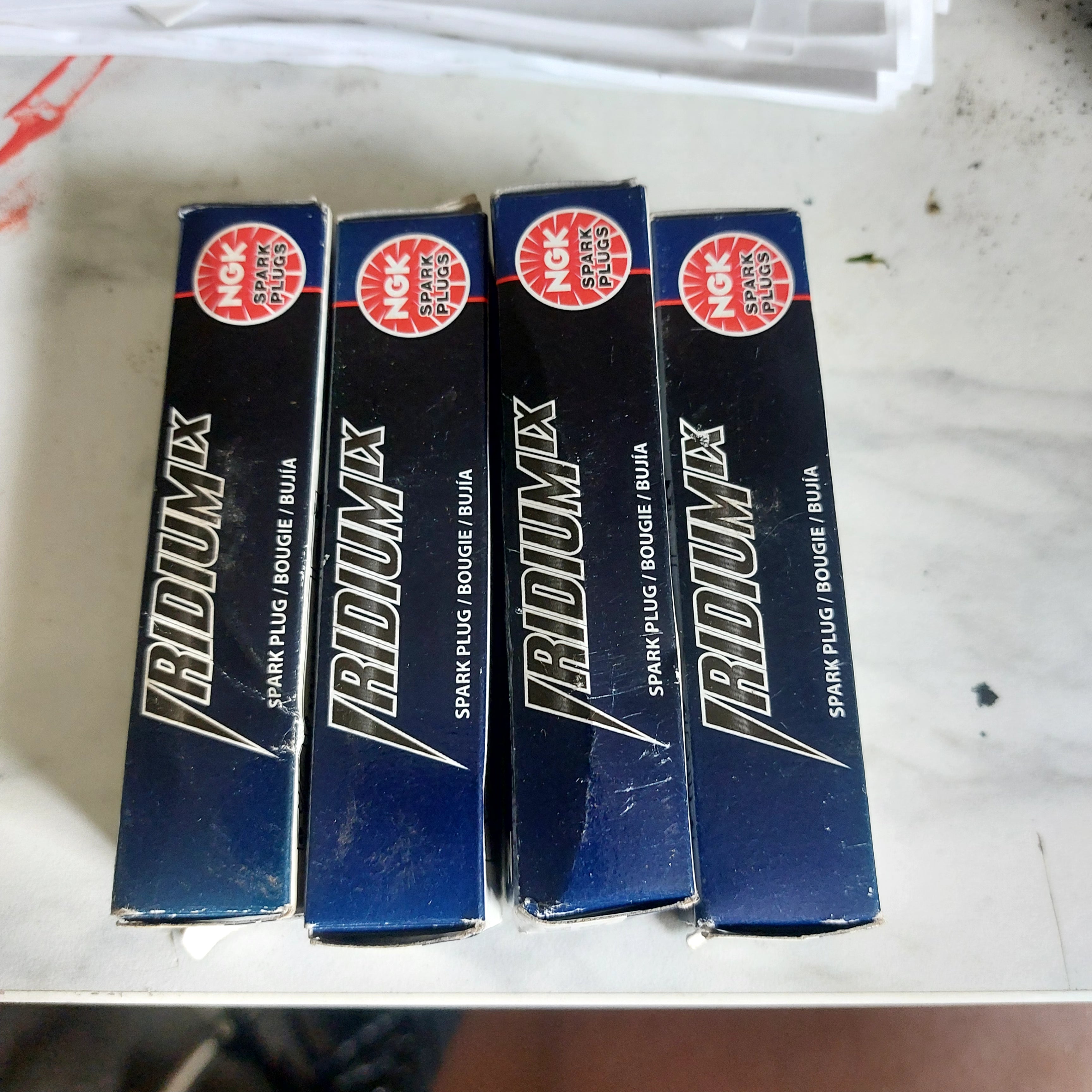 NGK Iridium IX Plug Number LFR7AIX Spark Plug - 2309 set x4 new in box ...